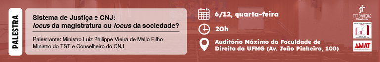 Palestra "Sistema de Justiça e CNJ: locus da magistratura ou locus da ...