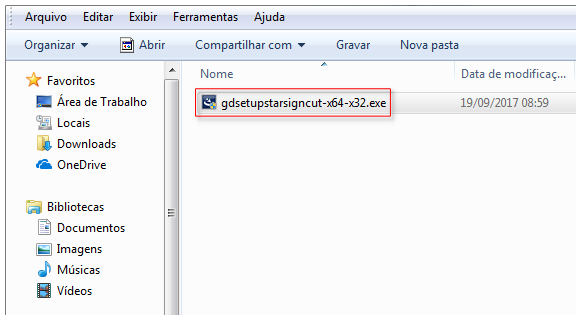 Instale o driver do token GD Burti — TRT-MG