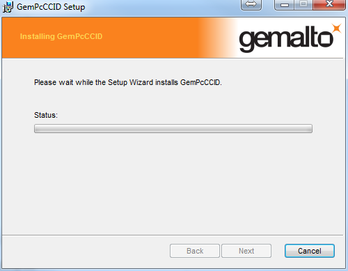 Instale o driver do leitor de cartões Gemalto — TRT-MG
